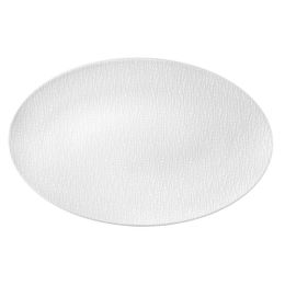 Seltmann Weiden Servierplatte "Life Fashion", B/H/L: 25,8cm x 2,5cm x 40,3cm, wei&szlig;, Servierplatten, Platte oval