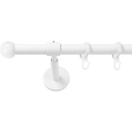 Gardinenstange SN DECO GROUP, L:180cm &Oslash;:19mm, wei&szlig;, Gardinenstangen