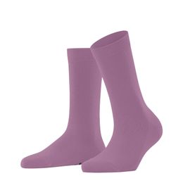 Falke Damen Socken "Family", Gr. 39, rosa, Obermaterial: 92% Baumwolle CO. 7% Polyamid PA. 1% Elasthan EL., glatt, Socken
