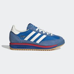 M&auml;dchen Sneaker "SL 72 RS KIDS", adidas originals, Gr. 36blau, core wei&szlig;, better scarlet, Leder, Textil, Schuhe, f&uuml;r Kinder & Jugendliche