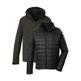 Killtec Herren 3-in-1-Funktionsjacke "KOW 95 MN JCKT"olivgr&uuml;n, Gr. XL, Obermaterial: 100% Polyamid.Futter: 100% Polyamid.F&uuml;llung: 100% Polyester,