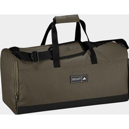 Sporttasche "3S DUF M", adidas Performance, gr&uuml;n, Obermaterial: 100% Polyester, Taschen, Sporttasche f&uuml;r Erwachsene, mit sportlichem Stil