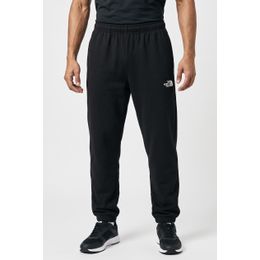 The North Face Herren Jogginghose "M SIMPLE DOME REGULAR TAPERED JOGGER", schwarz, Gr. S, Obermaterial: 68% Baumwolle, 32% Polyester, Hosen, f&uuml;r