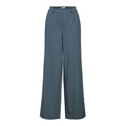 Object Pleat-Front Pants 'OBJLisa' female size 34 Dark blue