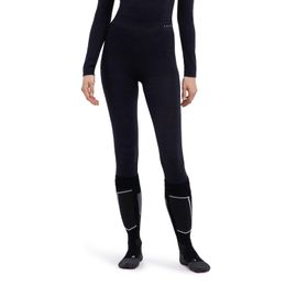 Falke Damen Funktionsunterhose "3/4 Wool-Tech", schwarz, Gr. XL, Obermaterial: 56% Schurwolle WV. 42% Polyamid PA. 2% Elasthan EL., Unterhosen