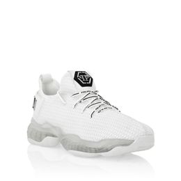 Philipp Plein Herren Sneaker "Hyper Shock", Gr. 3601, wei&szlig;, Schuhe