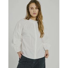 NORR Damen Blusentop "NORR Shirt Lilo", wei&szlig;, Gr. 44, Obermaterial: 100% Baumwolle, Blusen