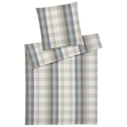 Bettw&auml;sche Elegante, bunt, Flanell, Obermaterial: 100% Baumwolle, Bettw&auml;sche, "Glasgow", angenehmes Hautgef&uuml;hl