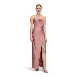 Vera Mont Damen Abendkleid "Damen figurbetont", rosa, Gr. 44, Satin, Obermaterial: 81% Polyamid, 19% Elasthan. Besatz: 100% Polyamid. Futter: 100%