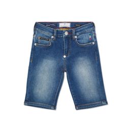 Philipp Plein Herren Shorts "Shorts Mykonos Fit", blau, Gr. 6, Obermaterial: 92% Baumwolle, 6% Elastomultiester, 2% Elasthan. Futter: 65% Polyester,