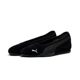 Puma Damen Ballerina "Catch Soleil Ballerinas Damen", Gr. 40, schwarz, Obermaterial: Synthetik, Textil, Kuhleder, Leder. Futter: Textil. Innensohle: