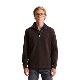 Marc O'Polo Herren Sweatshirt "aus reiner Bio-Baumwolle", braun, Gr. XXL, MARC O'POLO DENIM, unifarben, Obermaterial: 100% Baumwolle, Sweatshirts