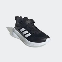 M&auml;dchen Sneaker "FORTARUN 4.0", adidas Sportswear, Gr. 34, schwarz-wei&szlig;, Synthetik, Textil, Schuhe, f&uuml;r Kinder & Jugendliche