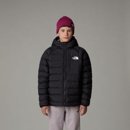 The North Face Jungen Steppjacke, schwarz, Gr. S, Obermaterial: 100% Polyester, Jacken, mit offenen Taschen, mit synthetischer Isolierung, aus