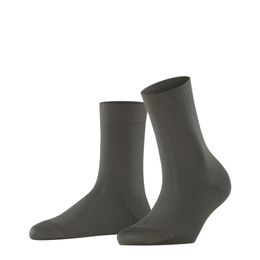 Falke Damen Socken "Cotton Touch", Gr. 35, gr&uuml;n, Obermaterial: 62% Baumwolle CO. 33% Polyamid PA. 5% Elasthan EL., glatt, Socken