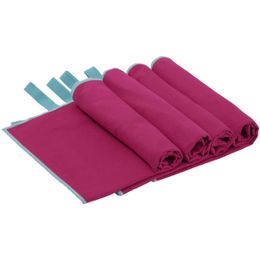 Handt&uuml;cher OTTO HOME, B:100cm L:50cm, pink, Microfaser, Obermaterial: 88% Polyester, 12% Polyamid, Badezimmer, Handt&uuml;cher, "Leoa, diverse Gr&ouml;&szlig;en,