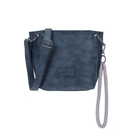 Damen Umh&auml;ngetasche "Fritzi03N", Fritzi aus Preussen, blau, 100% Polyurethan, unifarben, Taschen, mit Schl&uuml;sselschlange