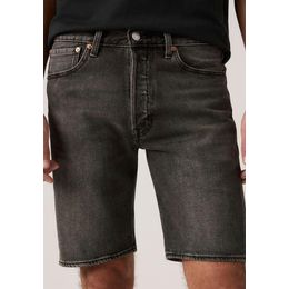 Levi's LEVI'S Herren Bermudas "501 ORIGINAL SHORTS", schwarz, Gr. 33, Denim/Jeans, Obermaterial: 99% Baumwolle, 1% Elasthan, Hosen, Jeans-Bermudas mit