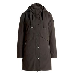Betty Barclay Damen Outdoorjacke "Damen mit abnehmbarer Kapuze", gr&uuml;n, Gr. 40, Obermaterial: 88% Polyester, 12% Elasthan. Besatz: 100% Polyamid.