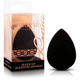 LUVIA COSMETICS Damen Make-up Schwamm "CLASSIC MAKE-UP SPONGE", schwarz, wasseraufnehmendes Polyurethan, Kosmetikschw&auml;mme, Fleckenloses Auftragen,
