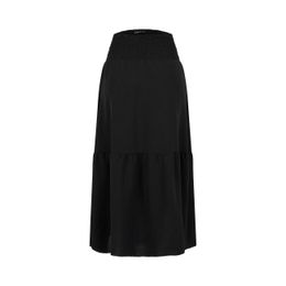 CLOUD 5IVE Damen Maxirock "CLOUD 5IVE Maxi Skirt", schwarz, Gr. XL, unifarben, 95% Polyester, 5% Elasthan, R&ouml;cke
