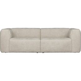 3,5-Sitzer Woood, B:242cm H:73cm T:96cm, beige, Sofas, "Bean H 73 x B 242 x T 96 cm", Tragkraft 350 kg, Maximale Verschlei&szlig;festigkeit, Pfleiglicht