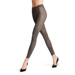 Falke Damen Feinstrumpfleggings "Pure Matt", braun, Gr. ML, Obermaterial: 92% Polyamid PA. 8% Elasthan EL., Strumpfhosen