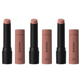 Catrice Damen Lippenstift "BLUR-REAL MATTE LIPSTICK", beige, Lippen-Kosmetika, soft-matter Lippenstift mit Blurred-Finish und Ceramiden