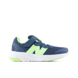 New Balance Kinder Laufschuh "578", Gr. 35vintage indigo, bleached lime glo, Synthetik, Textil, Schuhe, f&uuml;r Kinder
