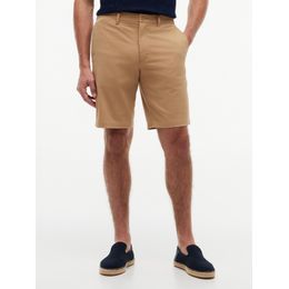 Tommy Hilfiger Herren Chinoshorts "DENTON", beige, Gr. 32, Web, Obermaterial: 97% Baumwolle, 3% Elasthan, Hosen, gerade Form, schlichtes Design