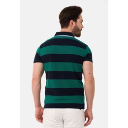 Cipo & Baxx CIPO & BAXX Herren T-Shirt "CT741"navyblau, gr&uuml;n, Gr. M, gestreift, 95% Baumwolle, 5% Elasthan, Shirts, gerade geschnitten
