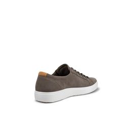 Ecco Herren Sneaker "Ecco Soft 7M", Gr. 41, grau, Nubukleder, Schuhe, Freizeitschuh, Halbschuh, Schn&uuml;rschuh mit Ecco Markenlabel
