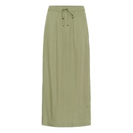 Kaffe Damen Midirock "Rock KAmilia", gr&uuml;n, Gr. 40, Obermaterial: 70% Viskose CV. 30% Leinen LI., R&ouml;cke