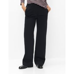 Damen Bequeme Jeans "Style PAM FLARED", schwarz, Gr. 50, RAPHAELA BY Brax, Denim/Jeans, 76% Baumwolle, 11% Lyocell, 10% Elastomultiester, 3%
