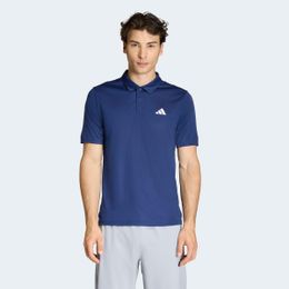 Herren Poloshirt "WE BAS POLO", blau, Gr. L, adidas Performance, Obermaterial: 100% Polyester, Shirts
