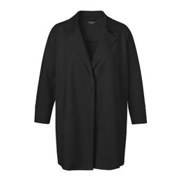 Via Appia Due Damen Jackenblazer "Via Appia Due Jacke", schwarz, Gr. 44, uni, Obermaterial: 95% Polyester PES. 5% Elasthan EL., Blazer, Gro&szlig;e Gr&ouml;&szlig;en