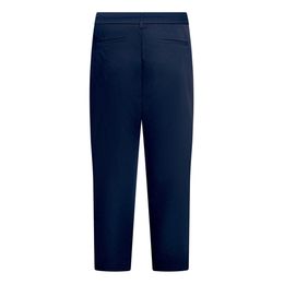 Betty Barclay Damen Stoffhose "Damen unifarben", blau, Gr. 42, Obermaterial: 70% Baumwolle, 26% Polyester, 4% Elasthan, Hosen