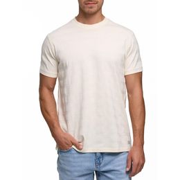 INDICODE Herren T-Shirt "INKihei"sanftes wei&szlig;, Gr. M, unifarben, Single Jersey, Obermaterial: 100% Baumwolle, Shirts