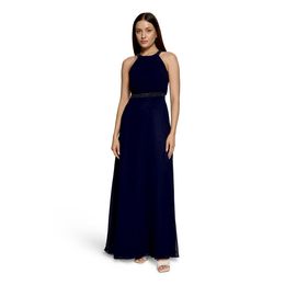 Vera Mont Damen Abendkleid "Damen r&uuml;ckenfrei", blau, festlich, Gr. 46, Chiffon, Obermaterial: 100% Polyester. Futter: 100% Polyester, Kleider,