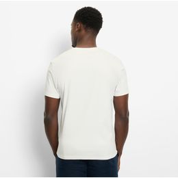 OLYMP Herren T-Shirt, wei&szlig;, Gr. XXL, unifarben, Jersey, Obermaterial: 100% Baumwolle, Shirts, basic, normale Passform, Rundhals