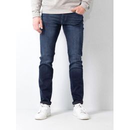 Herren Slim-fit-Jeans "SEAHAM-CLASSIC", blau, Gr. 30, PETROL INDUSTRIES, Denim/Jeans, Obermaterial: 94% Baumwolle, 3% Elasthan, 3% Polyester, Jeans,