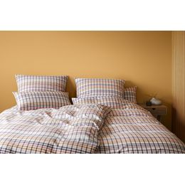 Bettw&auml;sche Elegante, bunt, Flanell, Obermaterial: 100% Baumwolle, Bettw&auml;sche, "Aberdeen", angenehmes Hautgef&uuml;hl