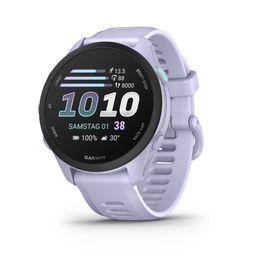 Garmin Kinder Smartwatch "Forerunner 70 mit Silikonarmband 20 mm", 1,2 &prime;&prime;, lila, Smartwatches, Smarte GPS-Laufuhr f&uuml;r deinen Laufeinstieg