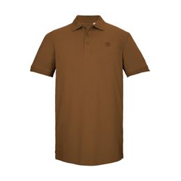 G.I.G.A. by Killtec Herren Poloshirt "GS 53 MN PLSHRT", braun, Gr. L, G.I.G.A. DX BY KILLTEC, Obermaterial: 100% Baumwolle.Obermaterial 2: 95% Baumwolle, 5% Elasthan,
