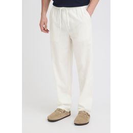 Blend Herren Leinenhose "BHABAN LIN PANTS PP NOOS", wei&szlig;, Gr. L, Leinenoptik, unifarben, Web, Obermaterial: 70% Baumwolle, 30% Leinen, Hosen,