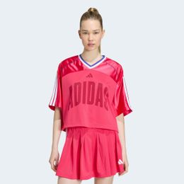 Damen T-Shirt "STADIUM MESH", pink, Gr. XL, adidas Sportswear, Obermaterial: 100% Polyester, Shirts
