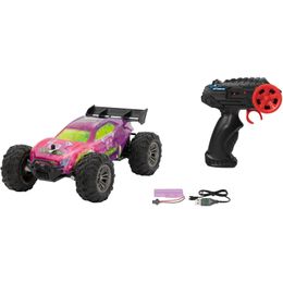 Revell Kinder RC-Auto "Big Wheeler, 2,4 GHz", rot, B:12,5cm H:11cm, Fernlenkfahrzeuge, mit Unterbodenbeleuchtung