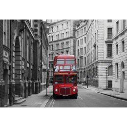papermoon Fototapete "London", B/L: 2m x 1,49m, Bahnen: 4 Stk., bunt, Tapeten
