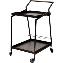 Bartisch, B:55cm H:81cm T:41cm, schwarz, HOFMANN LIVING AND MORE, K&uuml;che, Tische