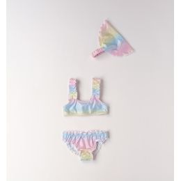 IDO M&auml;dchen Badeanzug "BABY GIRL ACCESSORIES", bunt, Gr. 92, Polyester, Badeanz&uuml;ge